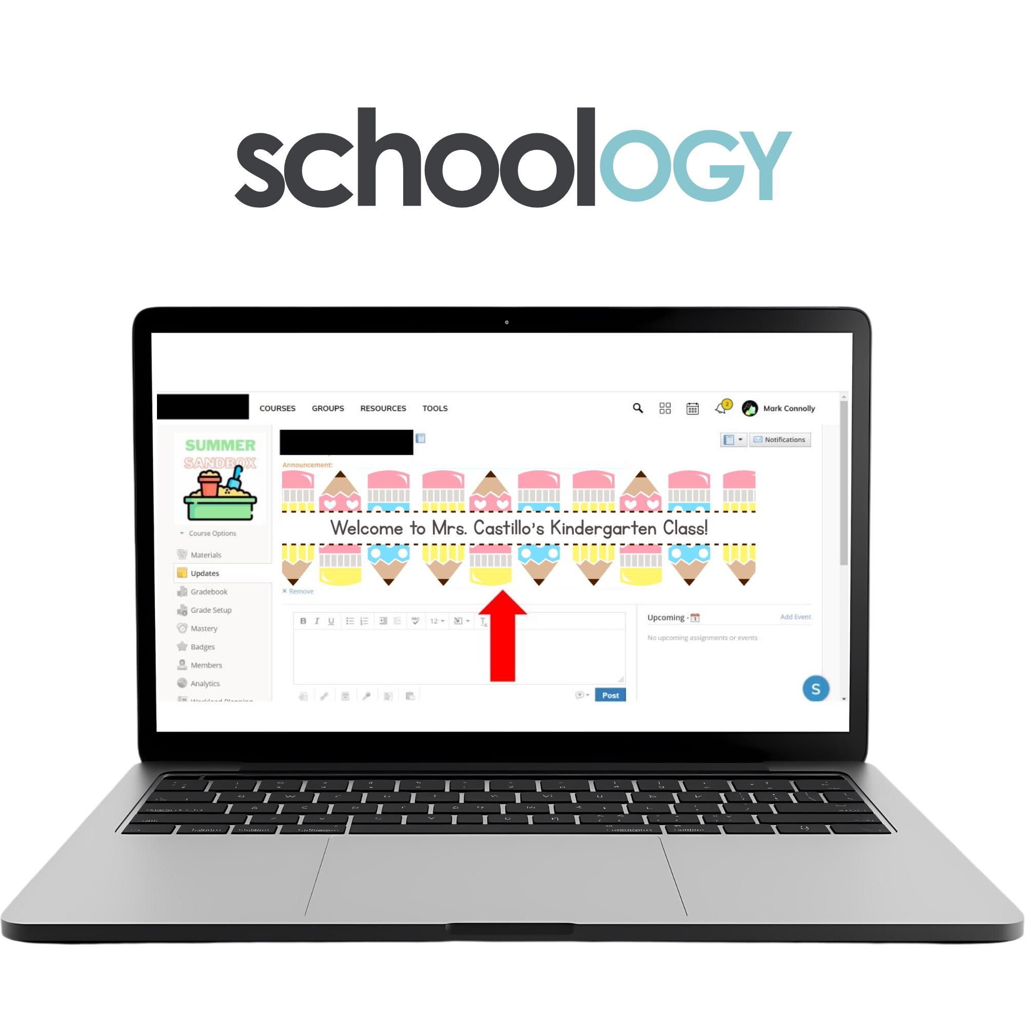 Custom Schoology Banner, Google Classroom Banners, Schoology Header ...