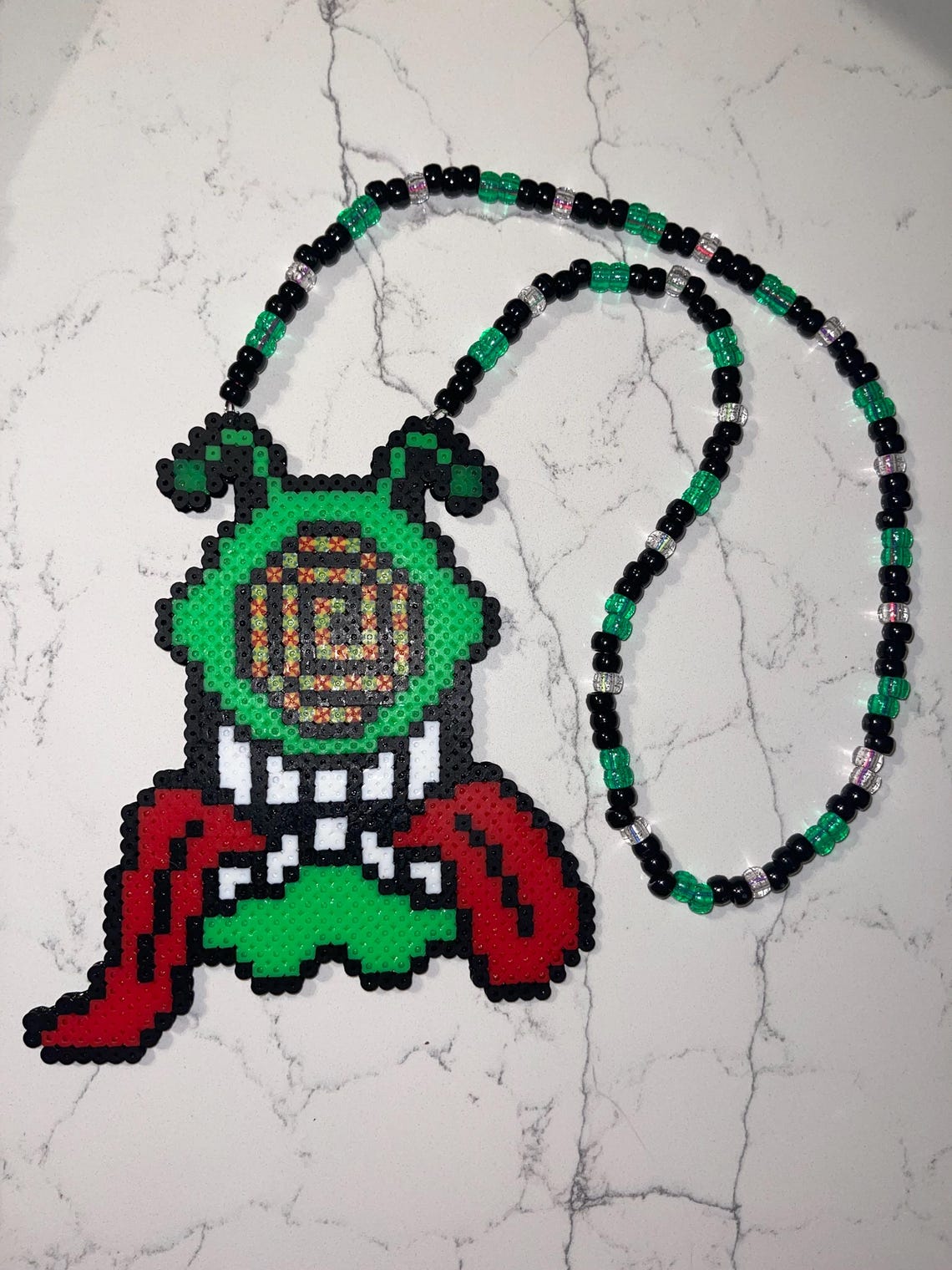 Subtronics Cyclops Perler Necklace - Etsy