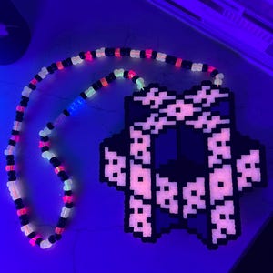 Elev808 Designs Cube Perler Necklace - Etsy