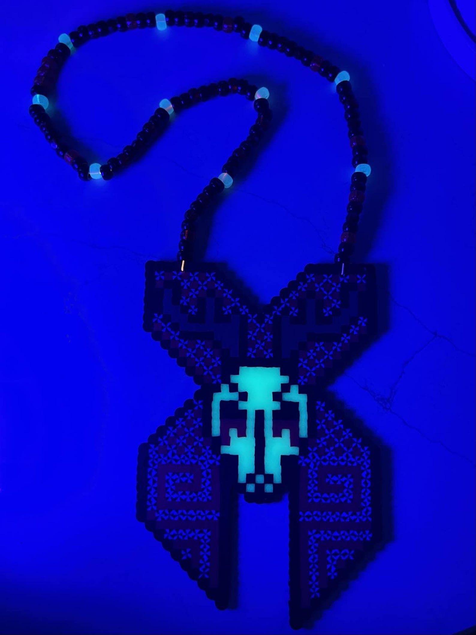 Svddendeath X Excision Perler Necklace - Etsy