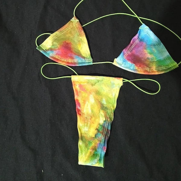 Extreme Micro Sling String Bikini - Etsy