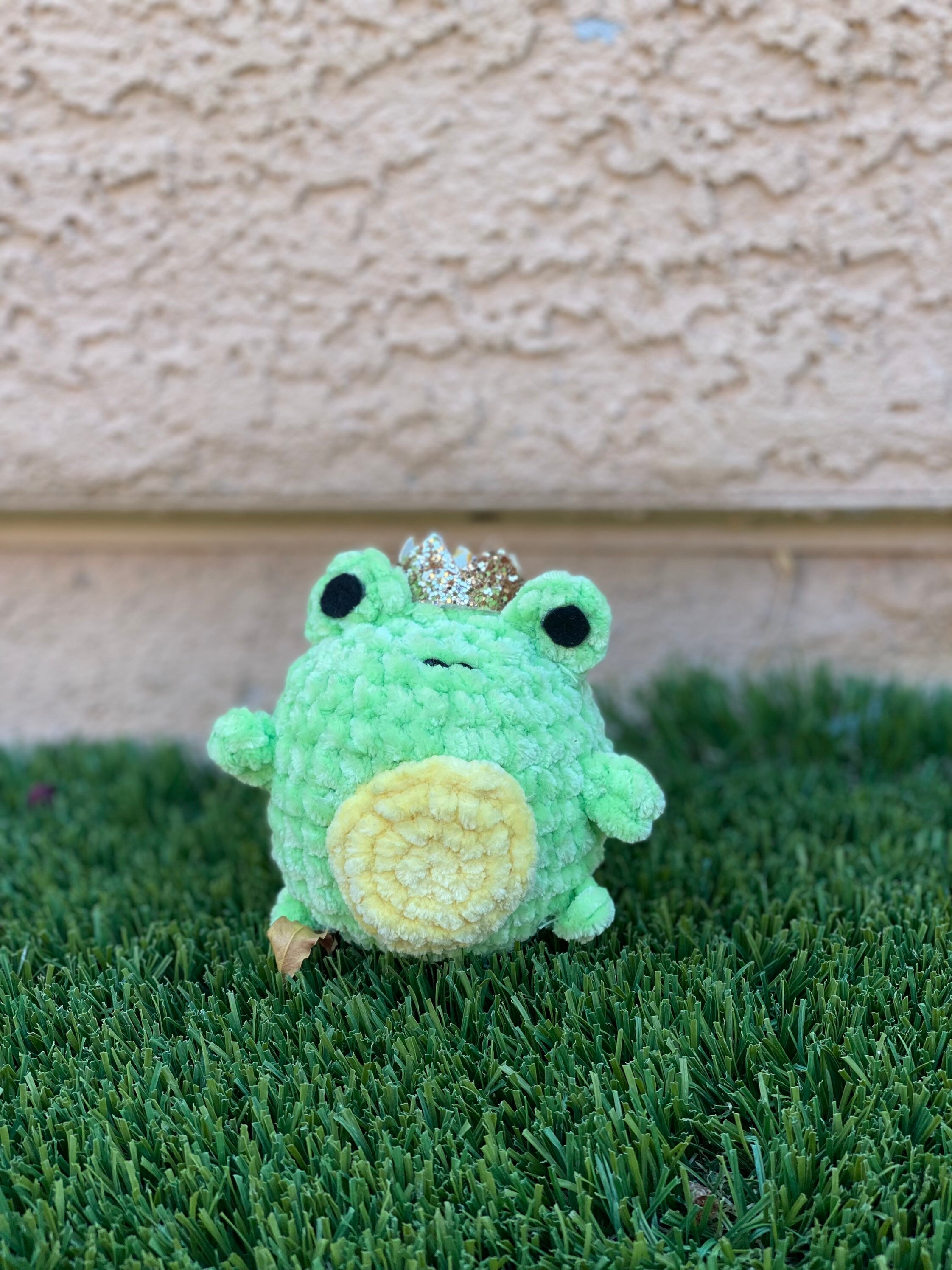 Reggie the Chubby Frog Prince - Etsy