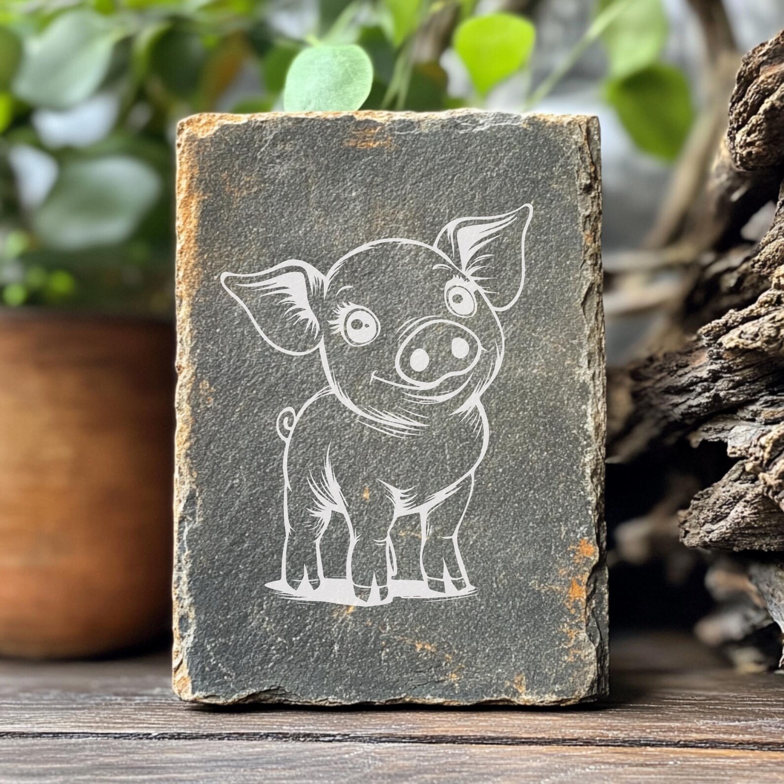 70 Pigs Laser Svg, Dxf, Eps, Ai, Pdf, Jpg, Png Funny Pig Grayscale Burn ...