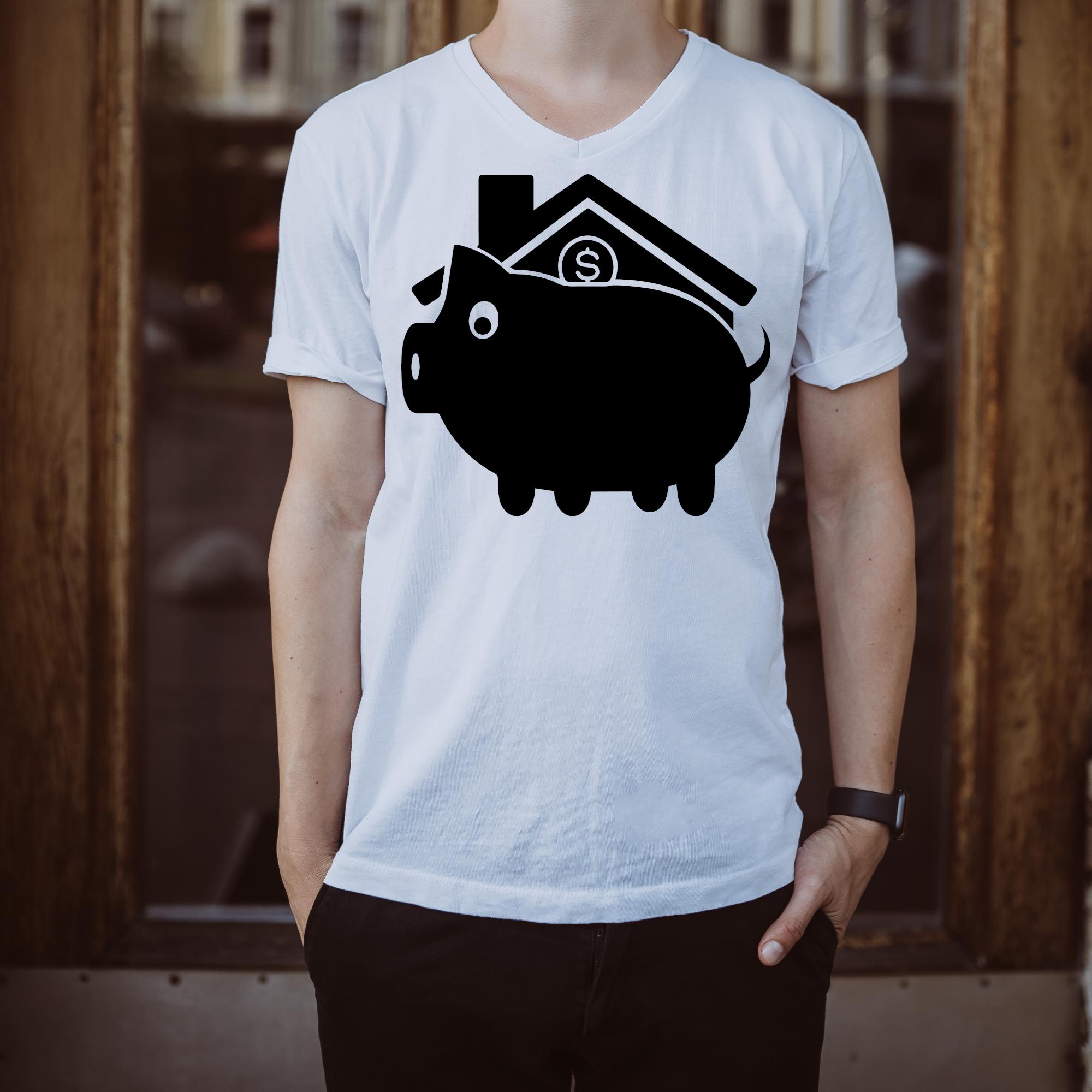 70 Piggy Bank Svg, Dxf, Eps, Ai, Pdf, Jpg, Png Moneybox Grayscale Burn ...