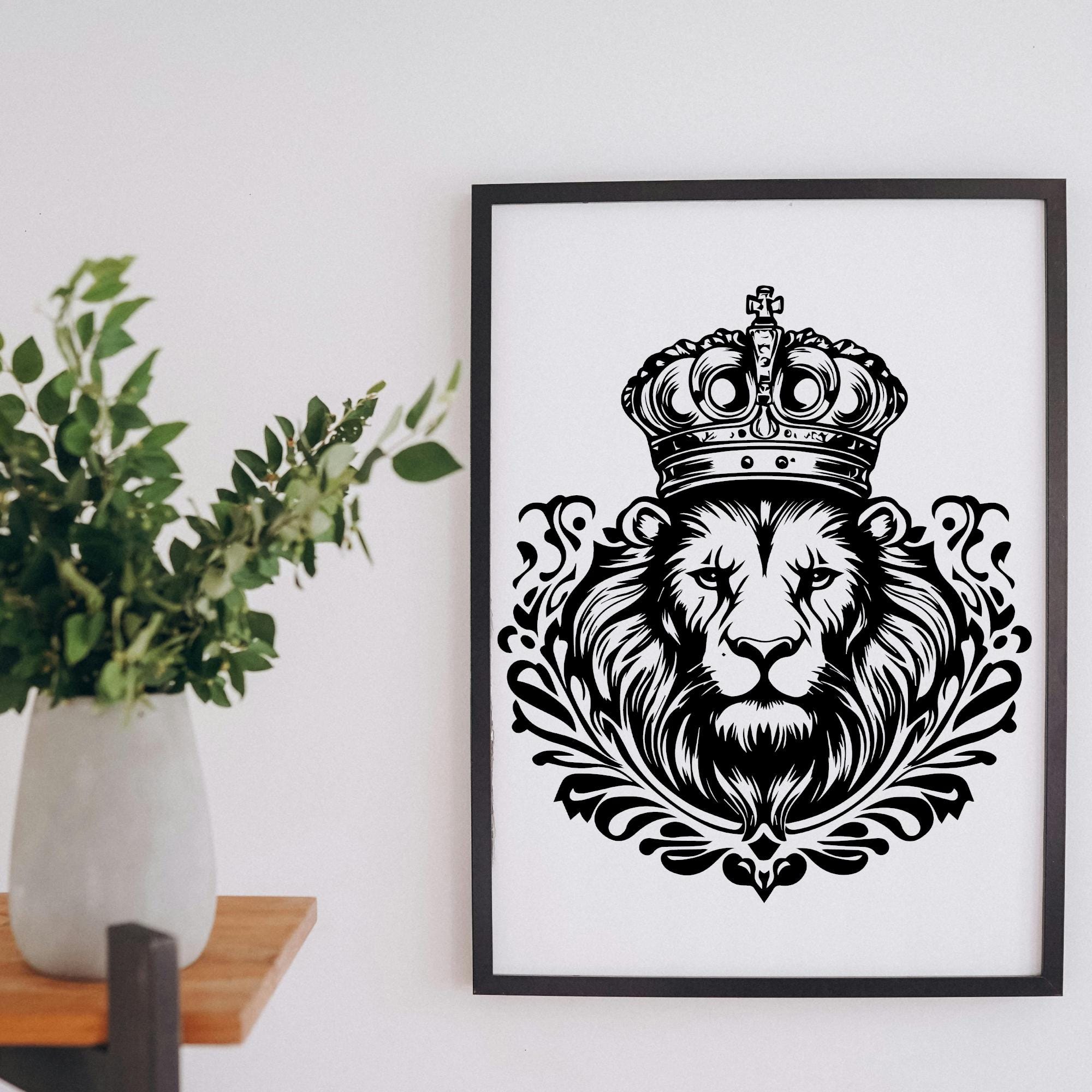 125 Crown Laser Svg, Dxf, Eps, Ai, Pdf, Jpg, Png Queen Crown Grayscale ...