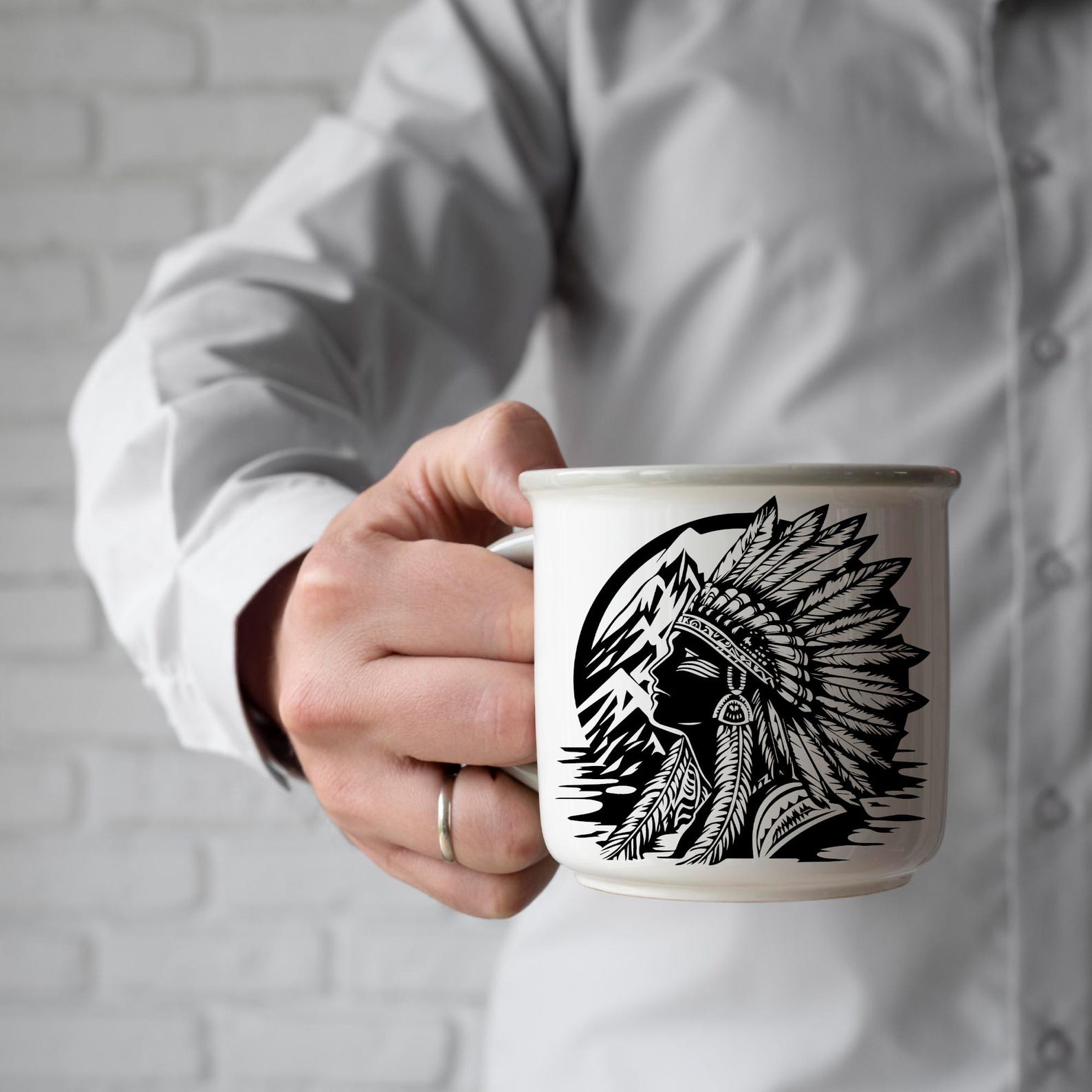 43 Chiefs Native American Laser Svg, Dxf, Eps, Ai, Pdf, Jpg, Png Indian ...