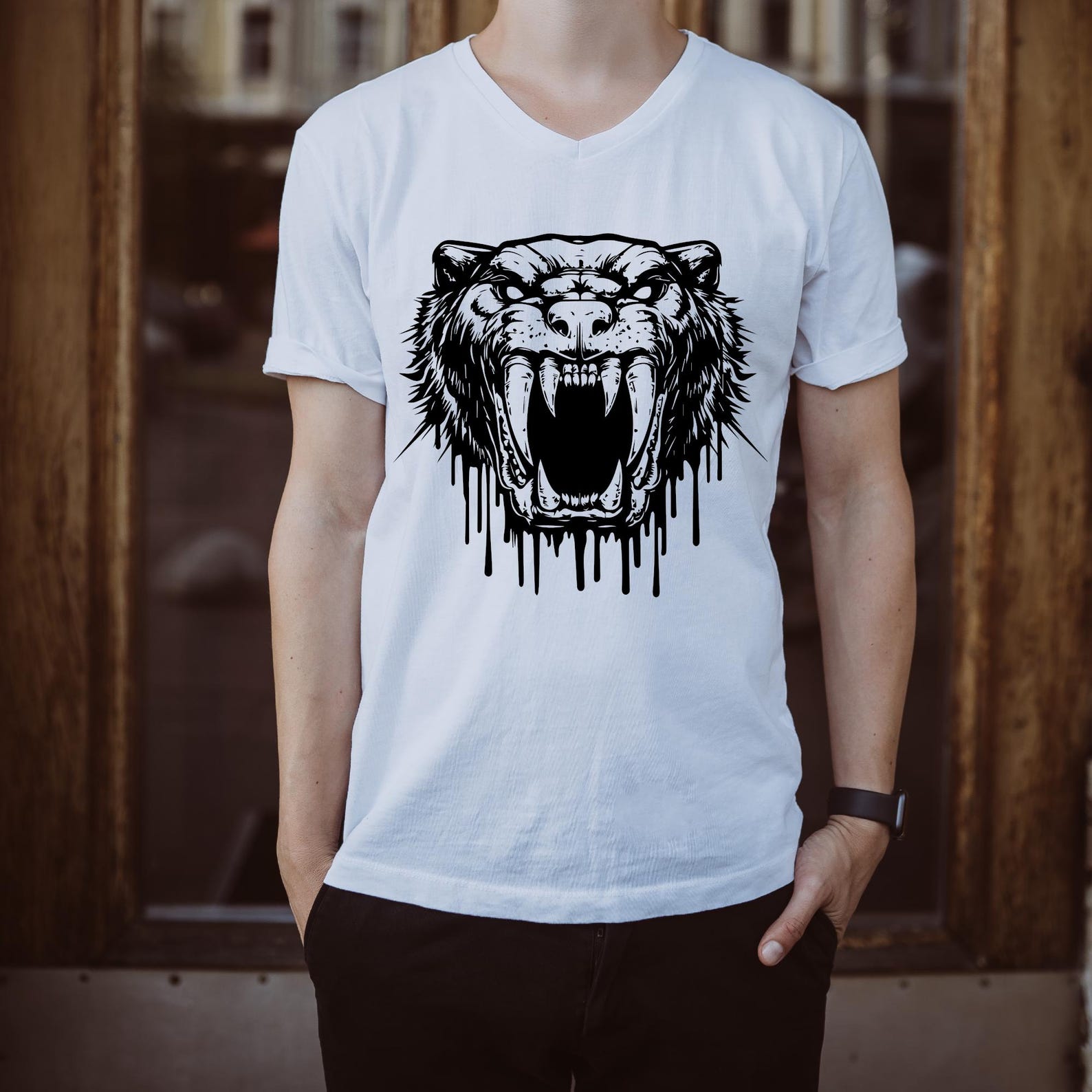 17 Tigers Bengal Roar Laser File Svg, Dxf, Eps, Ai, Pdf, Jpg, Png ...