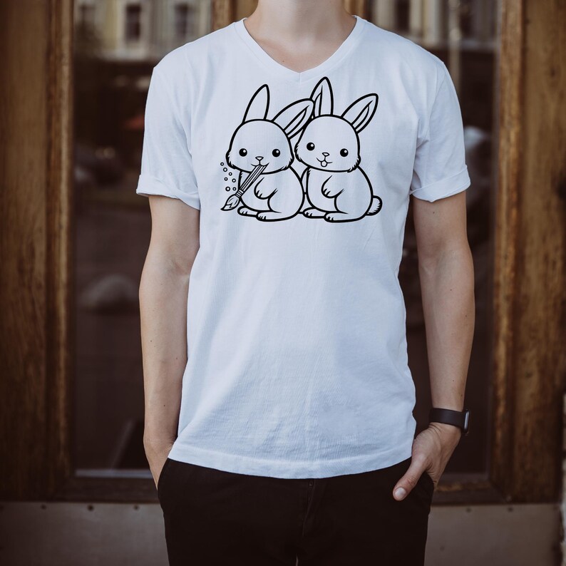 110 Niedliche Baby Bunnies Bundle SVG, Dxf, Eps, Ai, Pdf, Jpg, Png ...