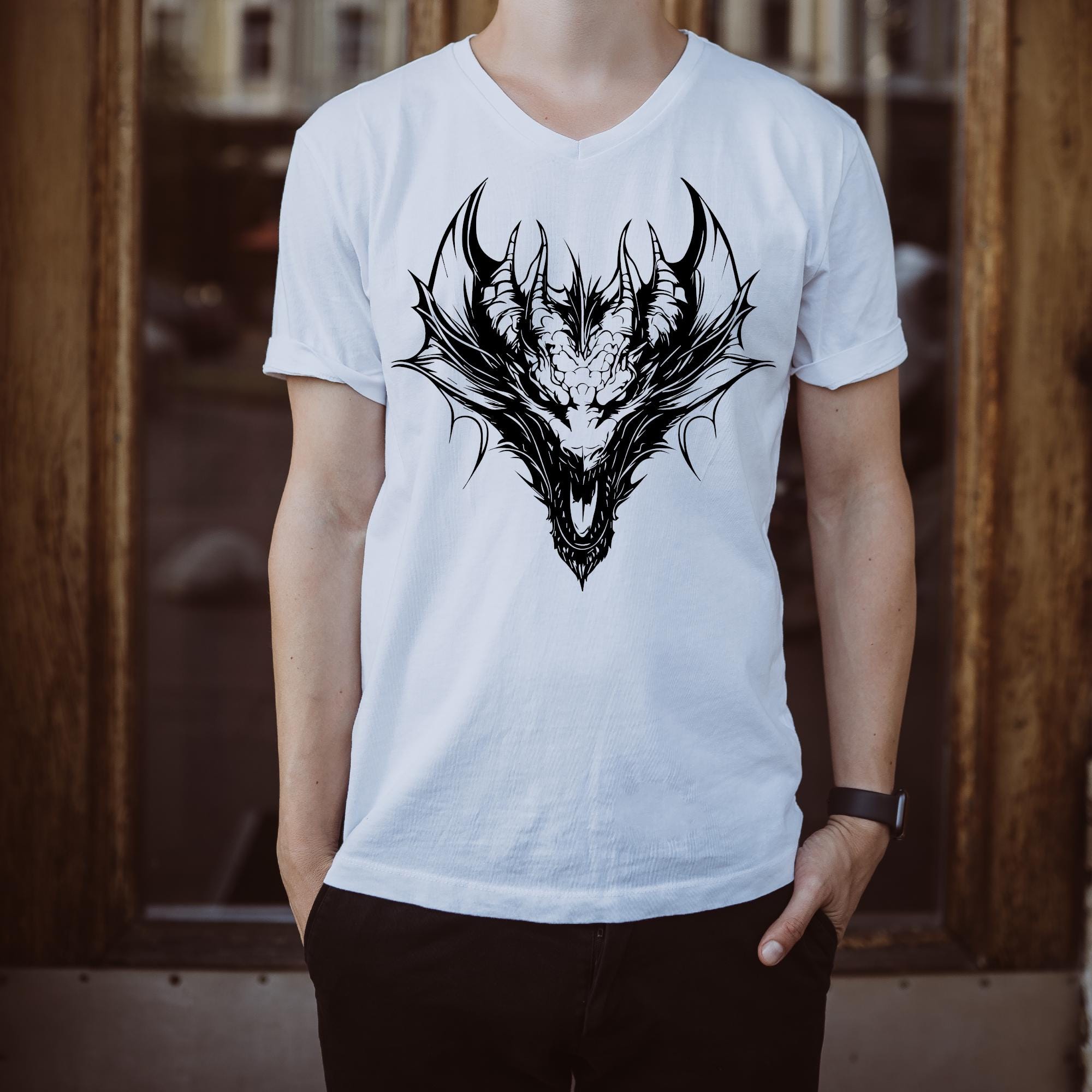 47 Dragons Dungeons Legend Beast Draco Myth Laser Svg, Dxf, Eps, Ai ...