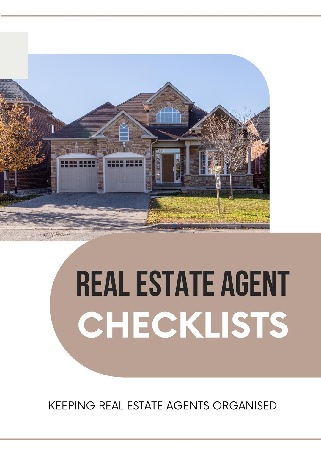 Real Estate Agent Checklists_dph - Etsy
