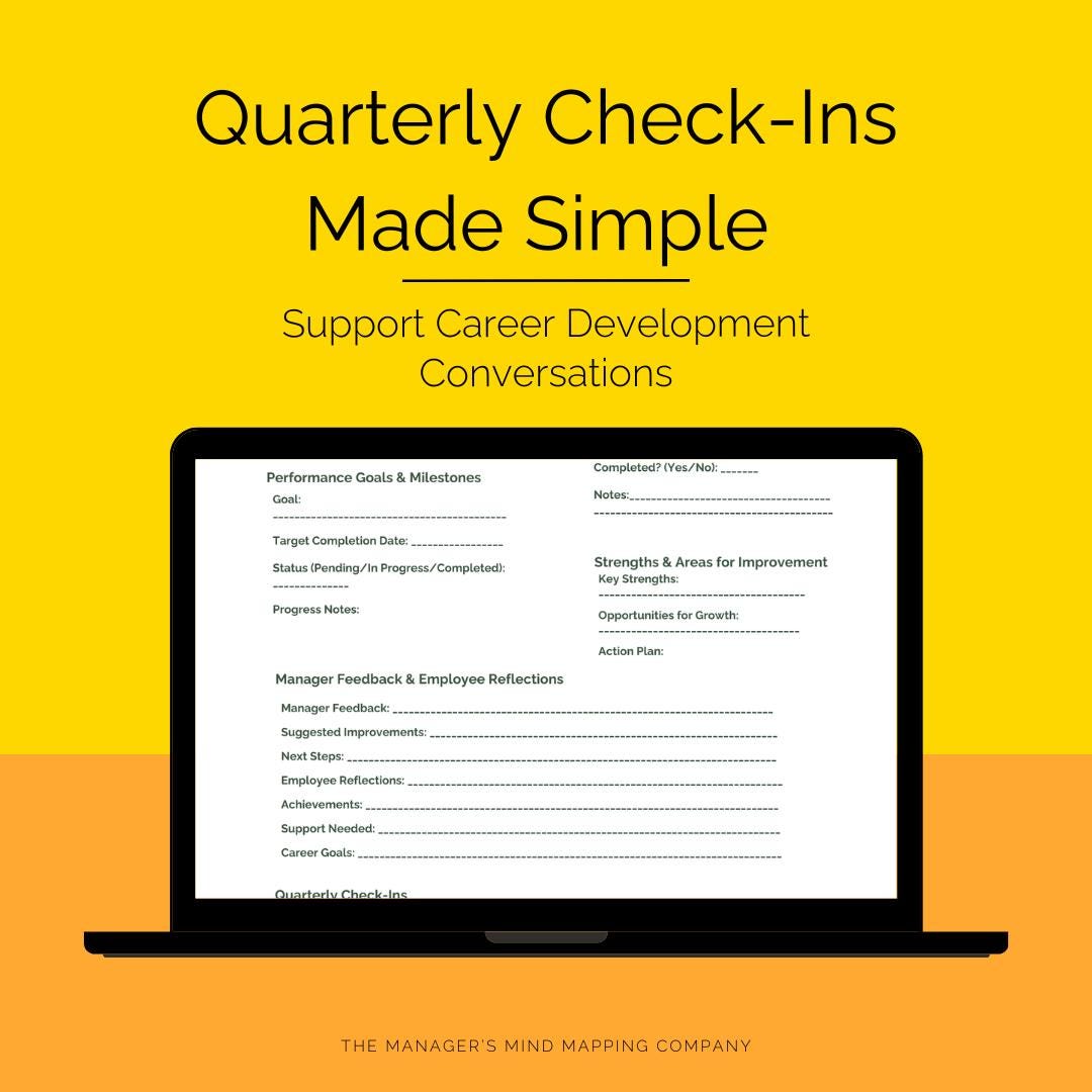 Career Development Feedback Form, Editable Team Manager Template ...