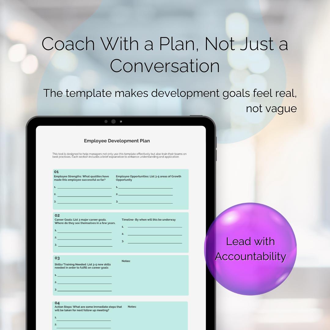 Employee Development Plan | Realistic, Boundaried Growth Conversation ...