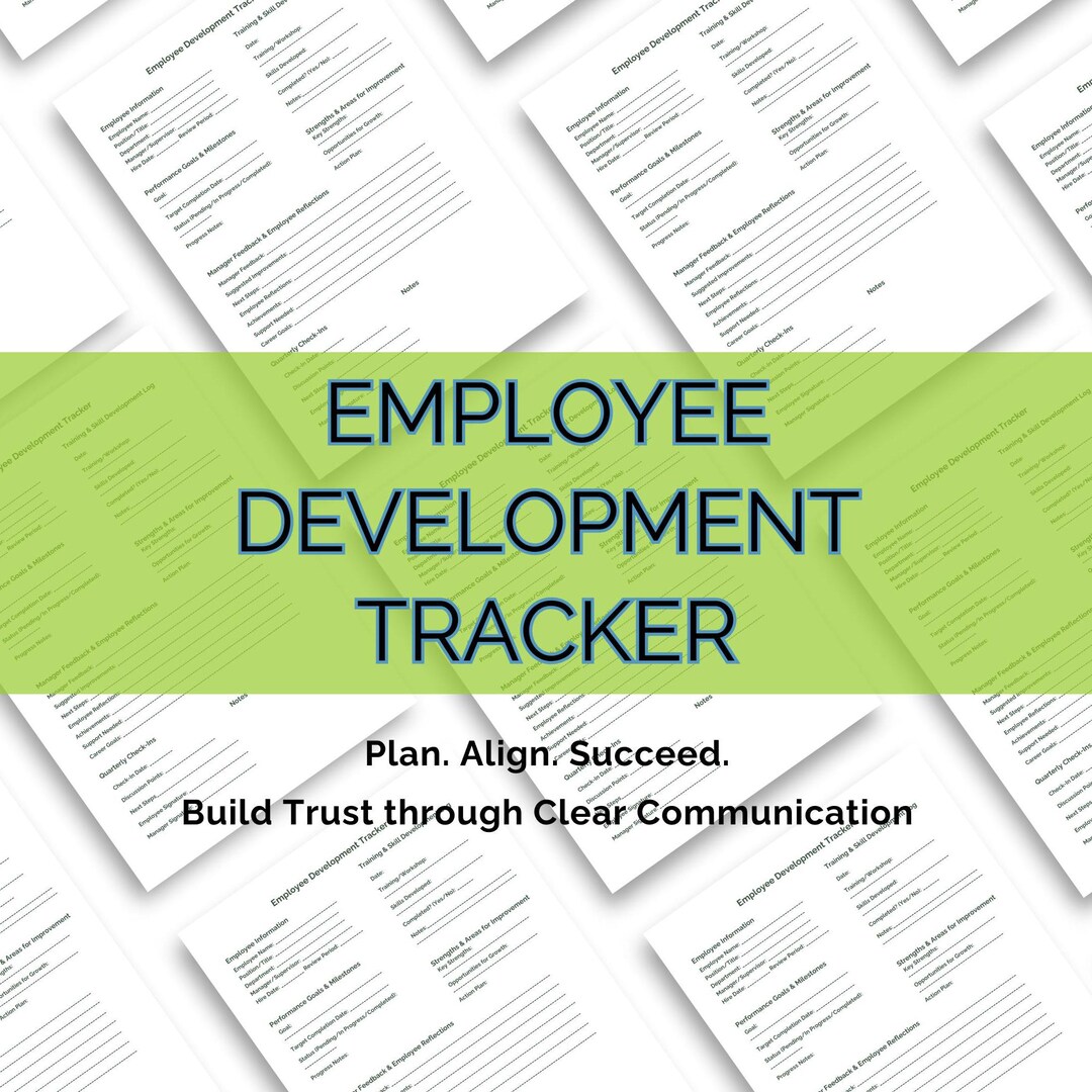 Career Development Feedback Form, Editable Team Manager Template ...