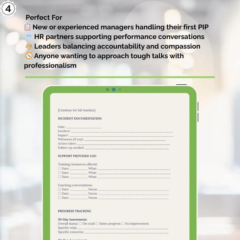 PIP Complete Guide for Managers | 23-page Hr-aligned Performance ...
