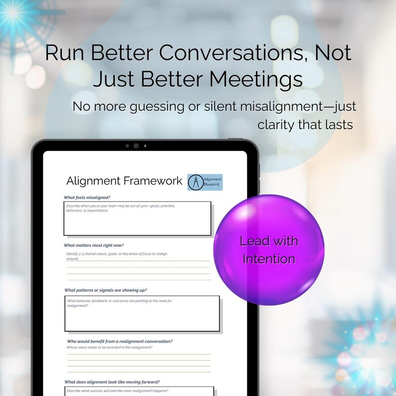Team Alignment Map for Managers | Realign Goals & Refocus Your Team ...