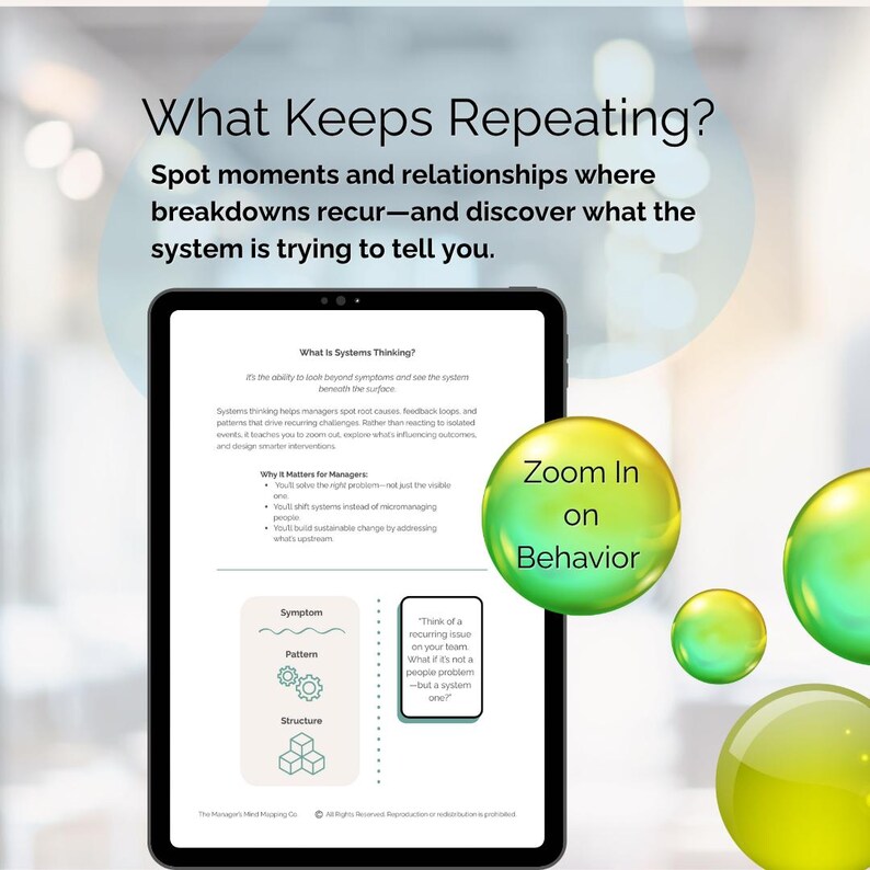 Systems Thinking Blueprint for Managers | Solve Repeating Problems at ...