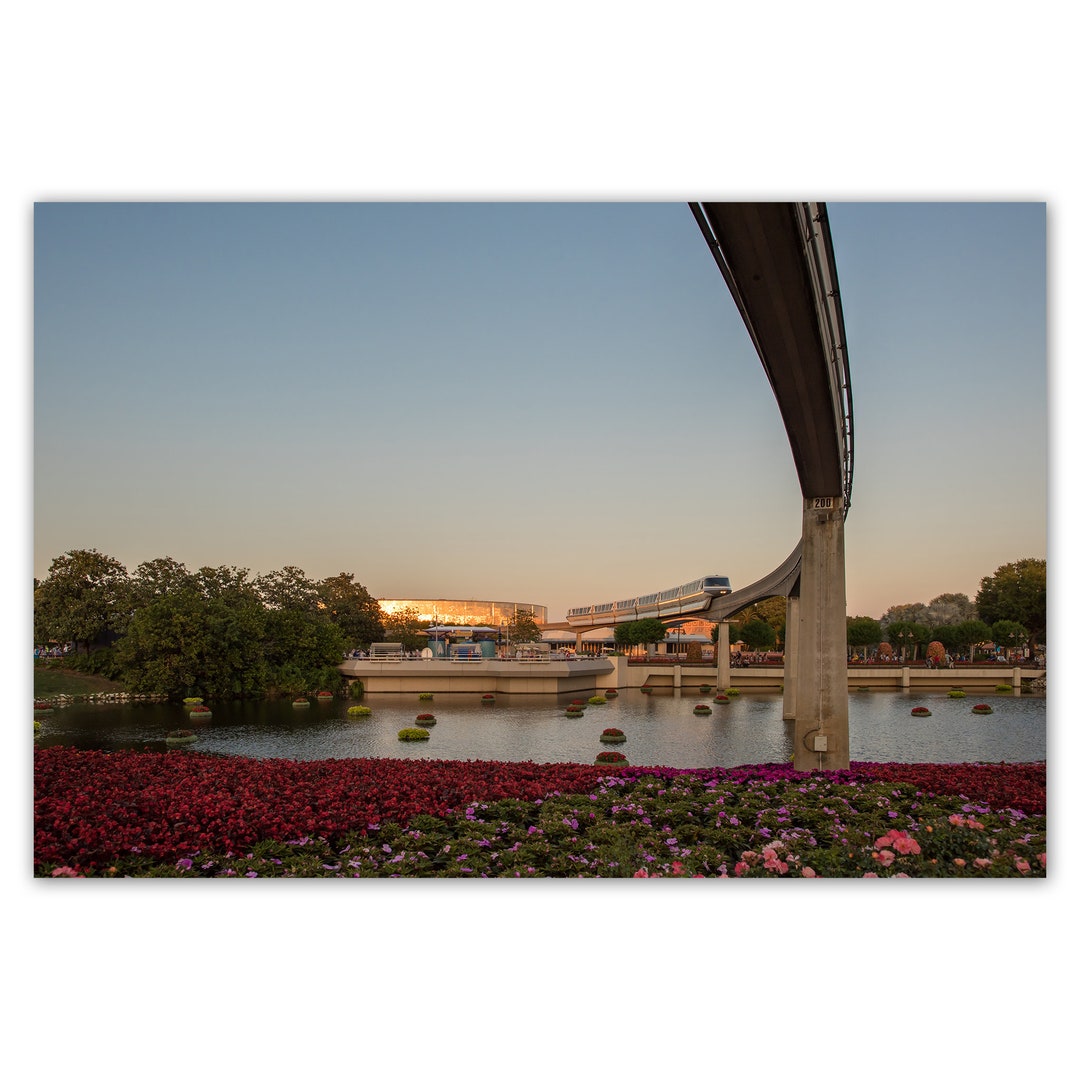 Disney Home Decor, Epcot Monorail Art, Test Track, Disneyworld, Disney ...