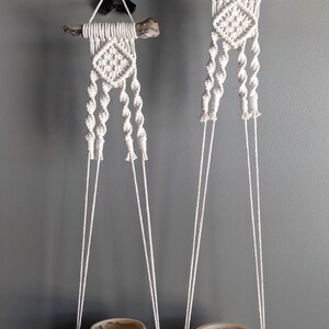 Smiley Face Pot Head Plant Holder | Handmade Macrame | Macrame Hanger ...