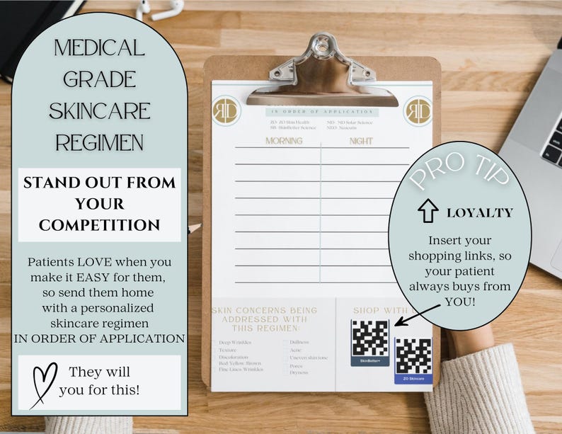 Med Spa Consultation Forms/packet- Editable Canva Template - Etsy