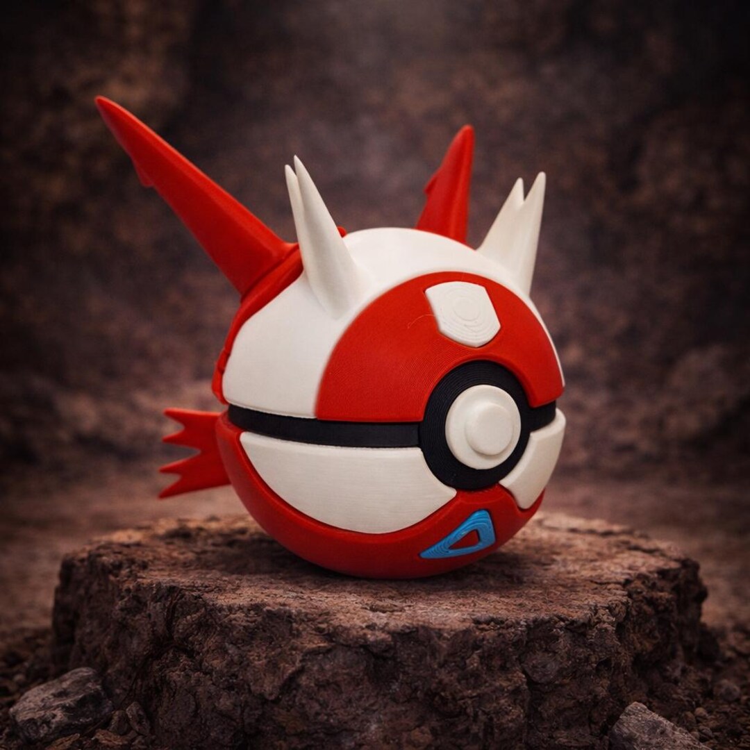 3D Printed Pokémon Pokéball Character-themed Collectible Latias by N3D ...