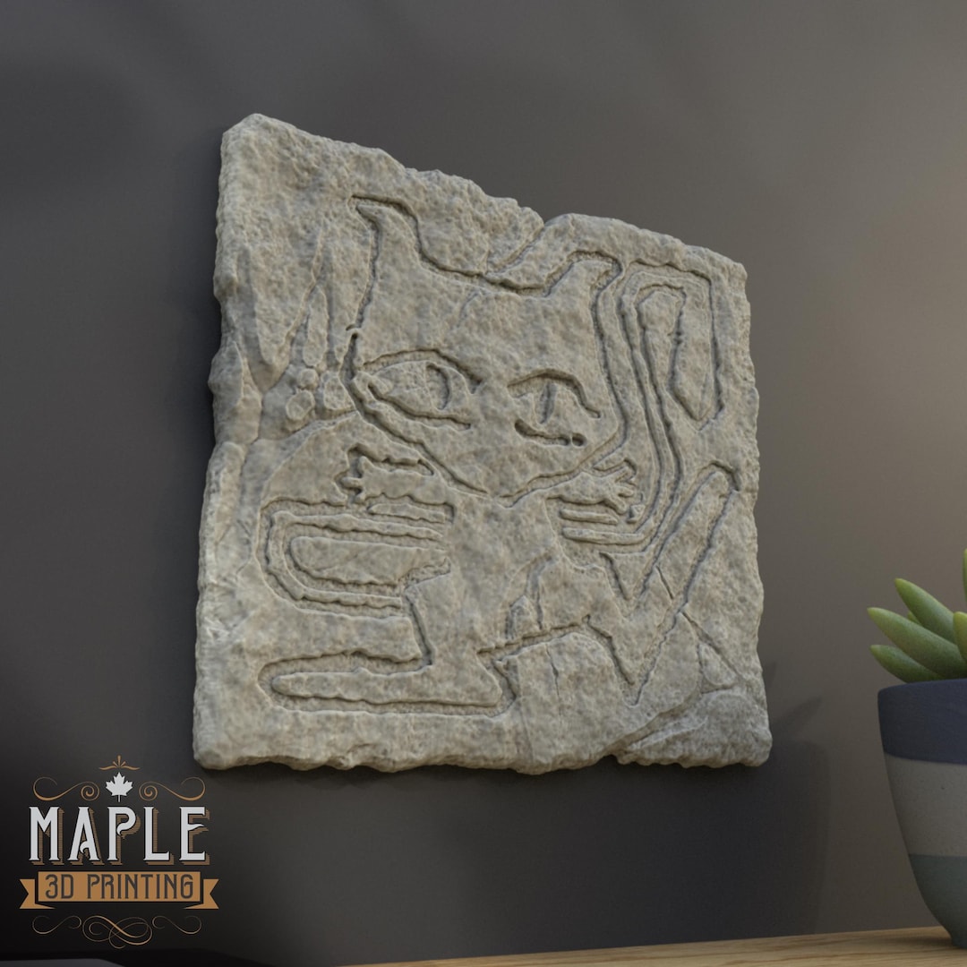 Pokemon 3D Filament Print- Ancient Mew Plate by Maple 3D Printing - Etsy