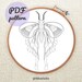 Keyhole Art PDF Embroidery Patterns | 6 Digital Patterns | 6" Inches ...