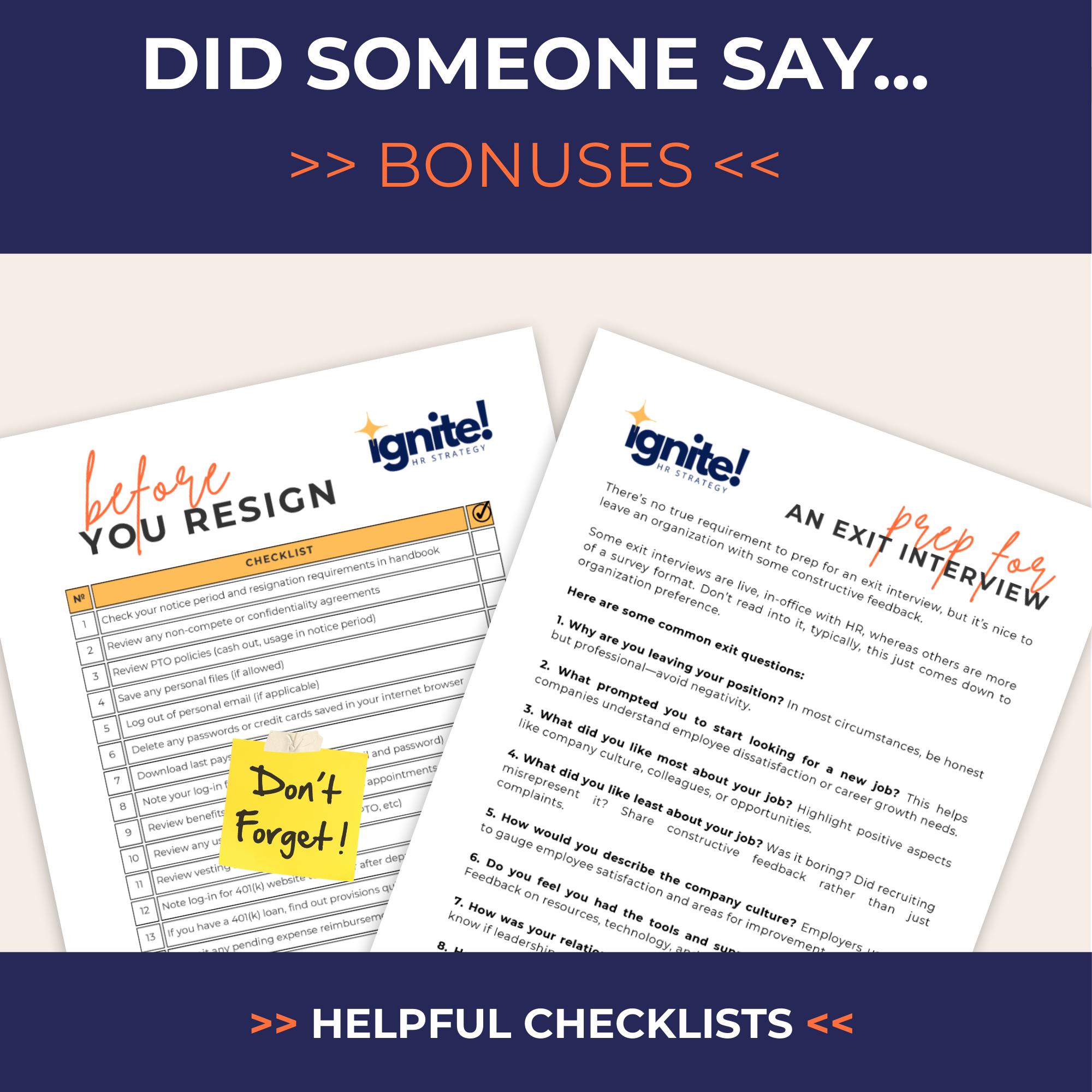 Professional Resignation Letter Template | 10 Options Editable in Word ...