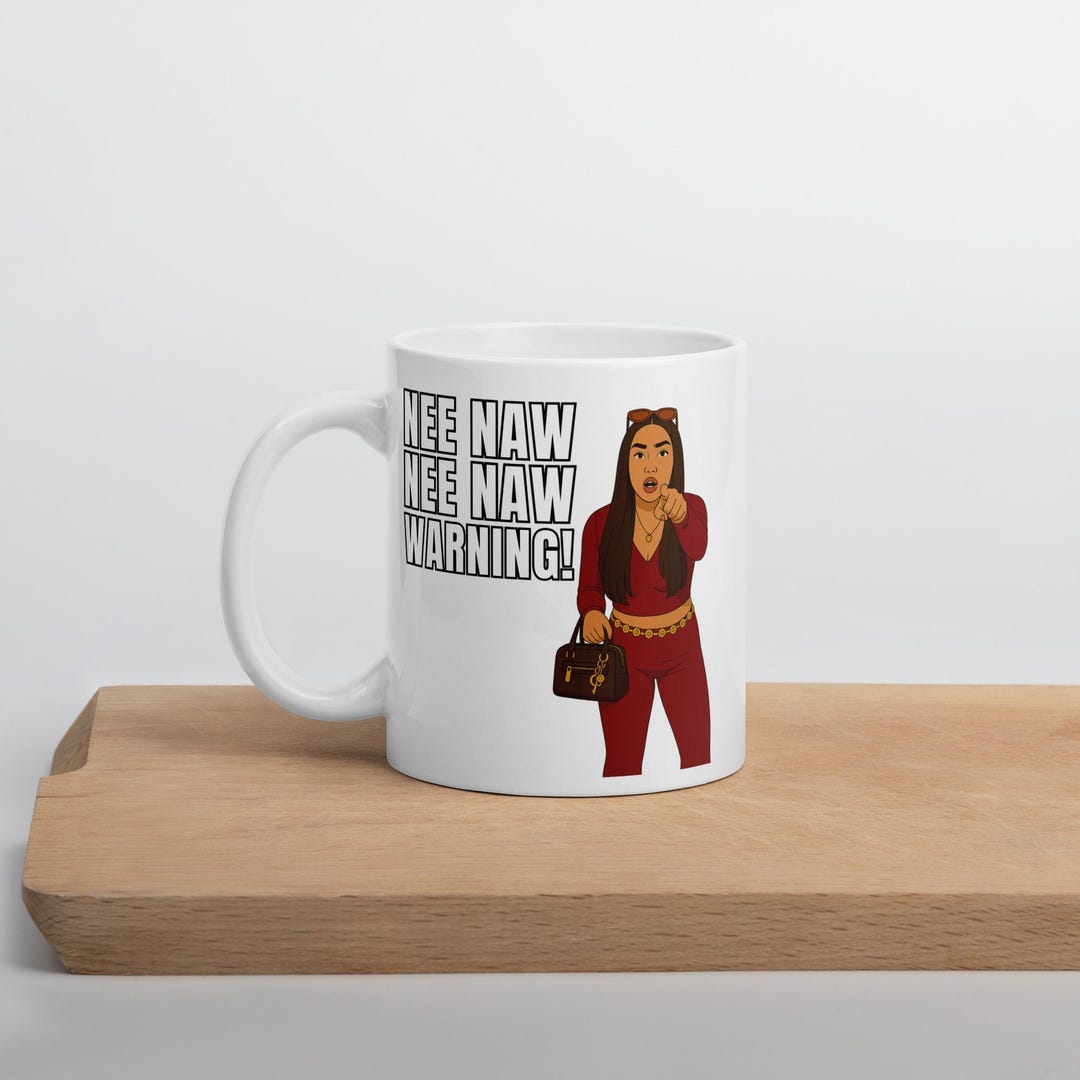 Nicole Mura Mug: Nee Naw Viral Tiktok Meme Mug - Etsy