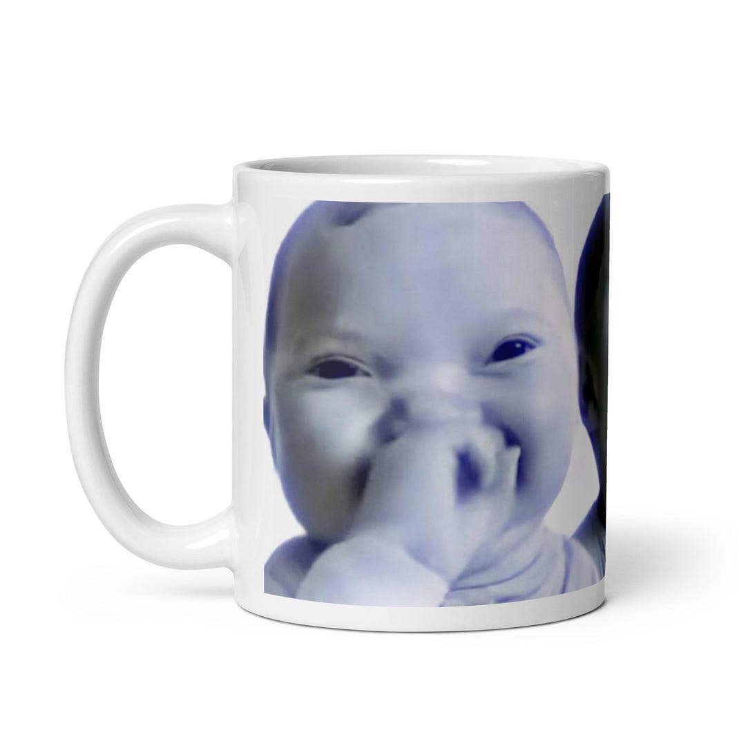 AI Baby Meme Mug - Tuff Baby Coffee Cup - Niche Baby Tea Cup - Viral ...