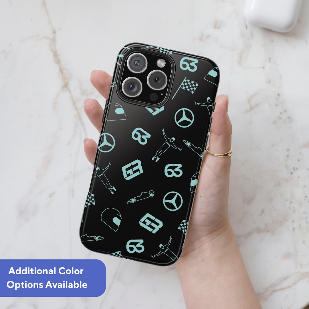 George Russell Phone Case, Mercedes F1 Phone Case, Formula 1 Phone ...