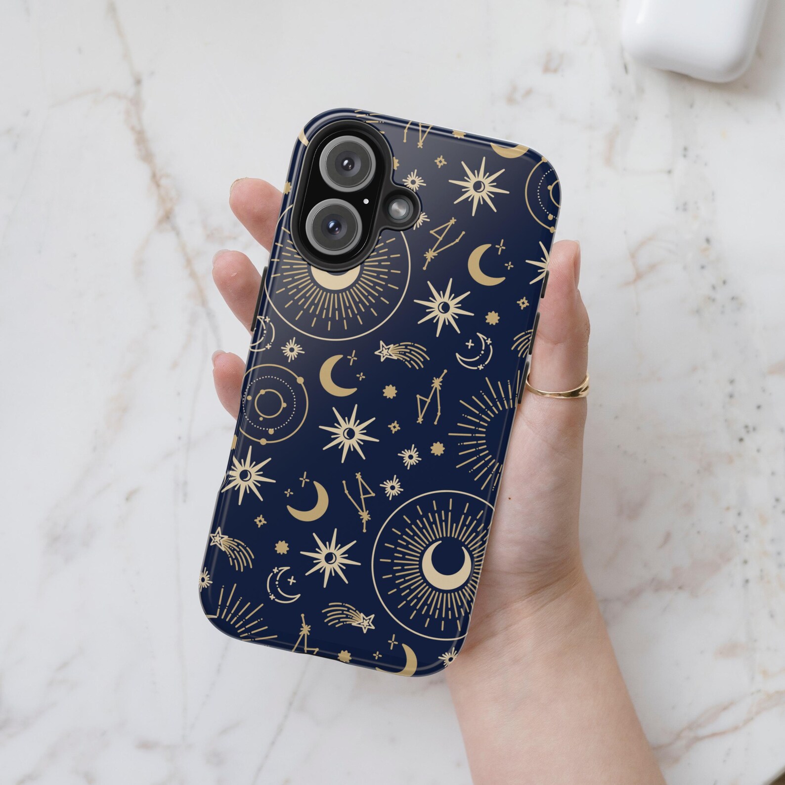 Celestial Star Phone Case, Moon and Stars Case, Astrology Zodiac Phone ...