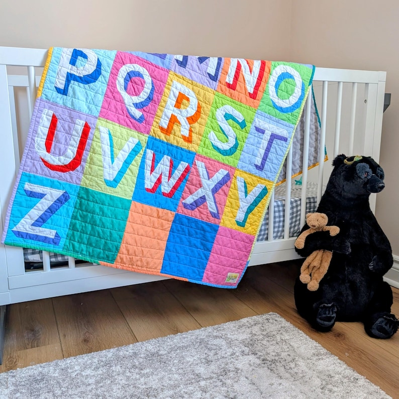 Alphabet Quilt- Foundation Paper Piecing Pattern - All 26 Letters ...