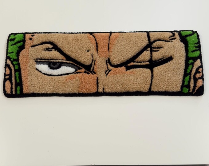 One Piece Zoro Keyboard Rug - Etsy