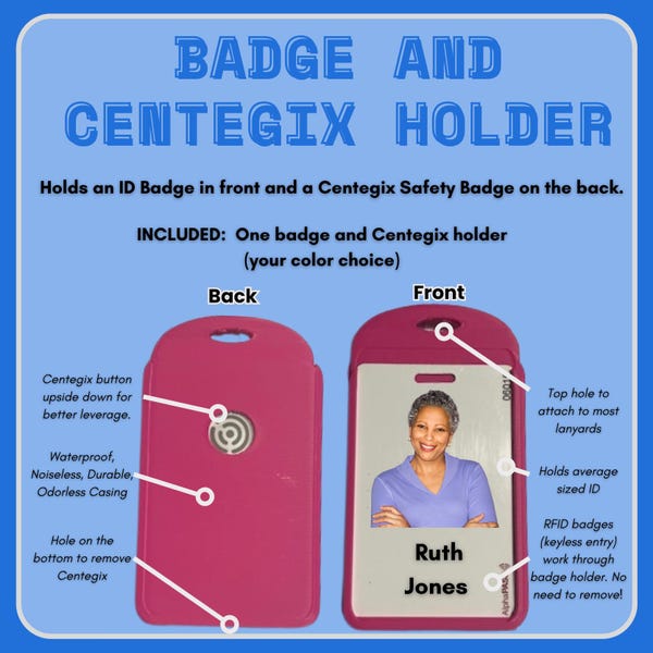 Centegix and Badge - Etsy