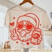Retro Dr. Pepper Santa PNG, Peace Love Christmas Soda Lover Sublimation ...