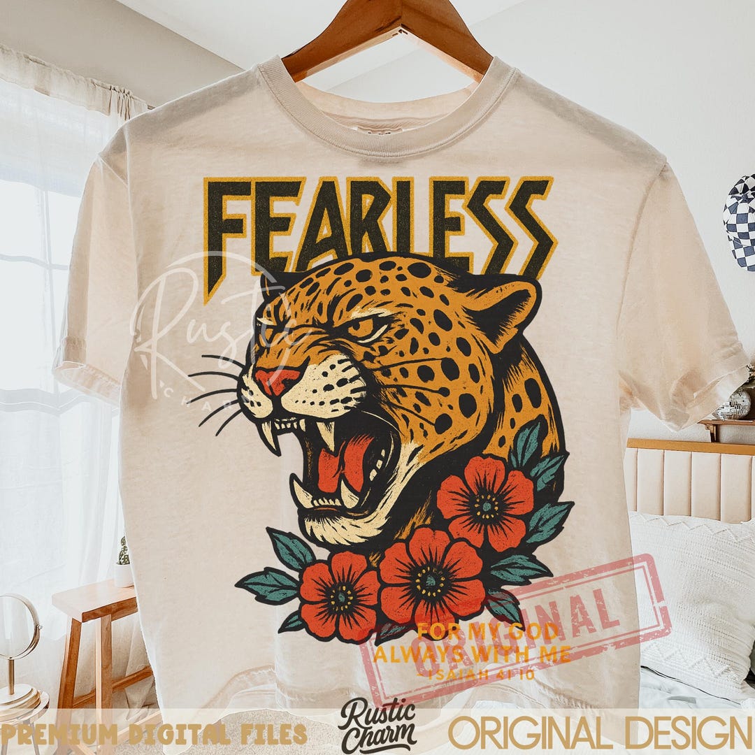 Retro Fearless Christian Rock Band Vintage 80s PNG , Isaiah 41:10 ...