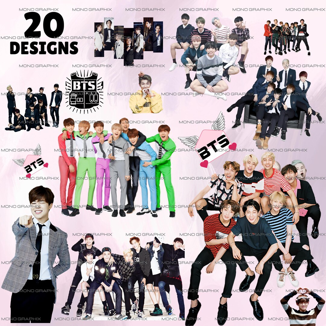 BTS Signatures Png Files | Jungkook T- Shirt Design | BTS Shirt | Ready ...