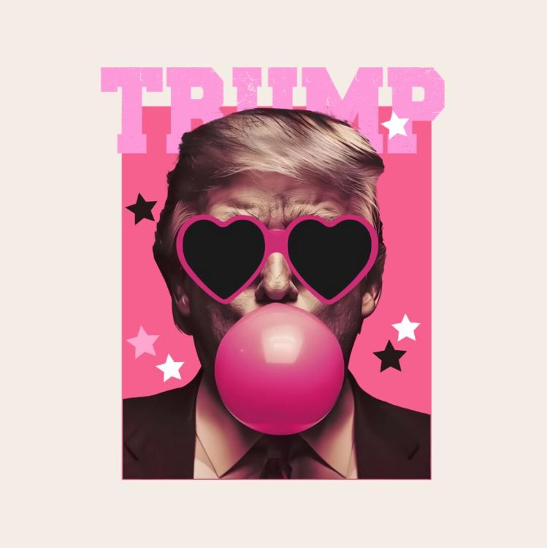 Donald Trump Png, Election Trump Png, Trump Bubble Gum Png, Funny Trump ...