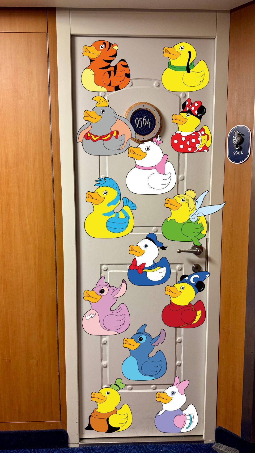 Personalized Disney Magnets Duck Theme Stateroom Decor DCL Duck ...