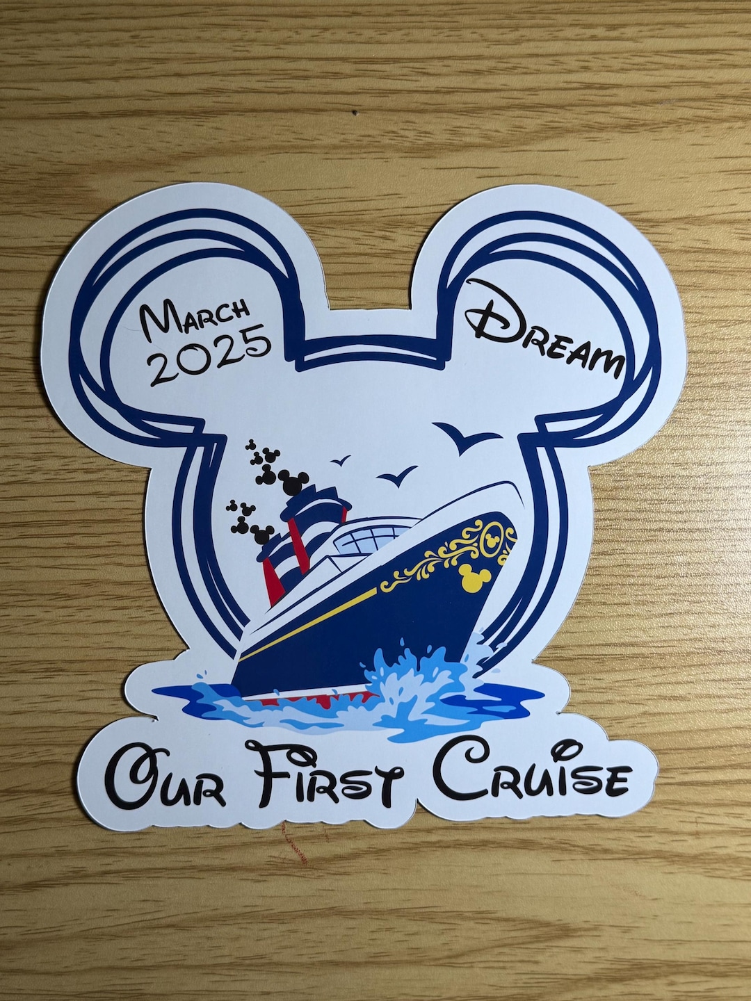Personalized Disney Cruise Mickey Head Magnet Door Decoration Dream ...