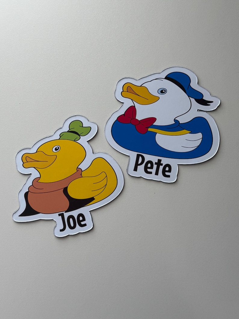 Personalized Disney Magnets Duck Theme Stateroom Decor DCL Duck ...