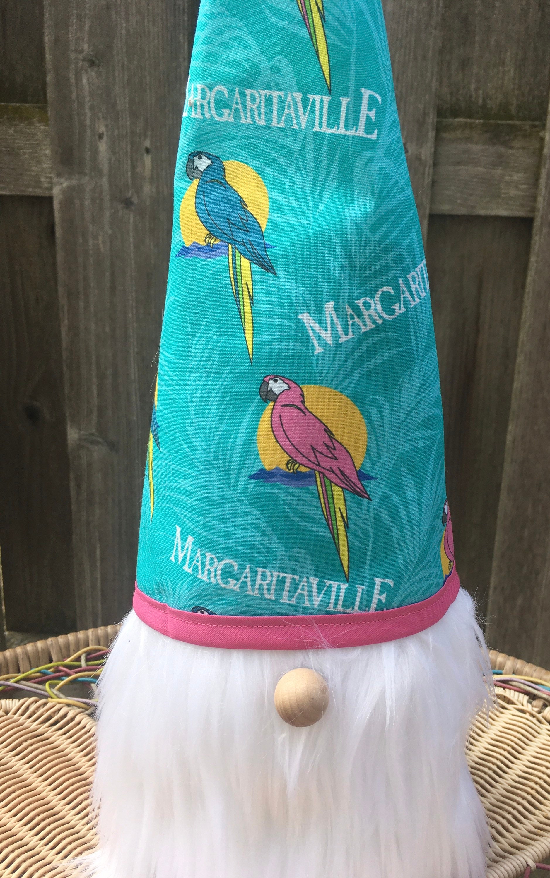Margaritaville Gnome, Jimmy Buffet, Interchangeable Hats Gnome, Sitting ...