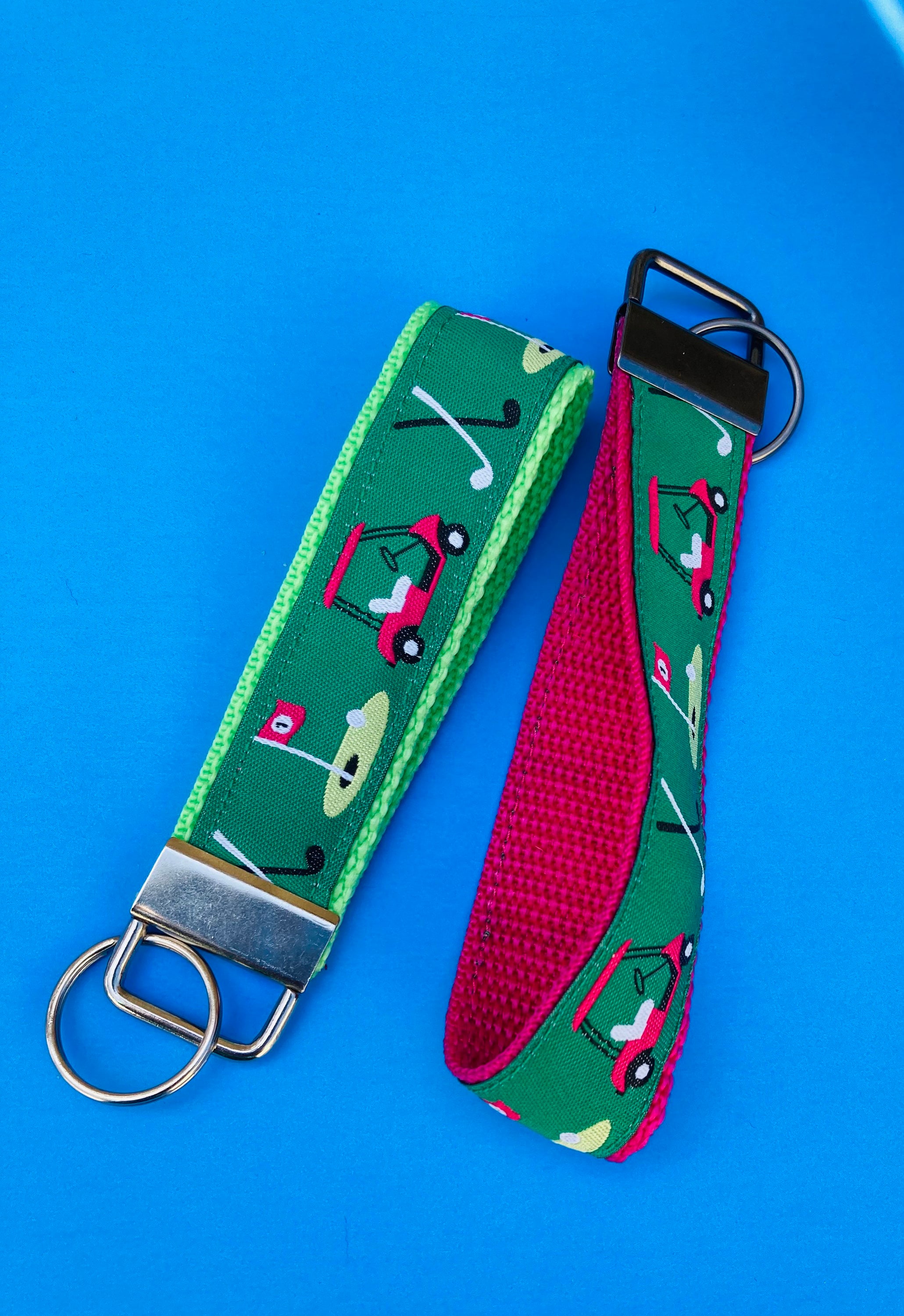 Golf Cart Key Fobs Golf Cart Wristlet Key Fobs Golf Key - Etsy India
