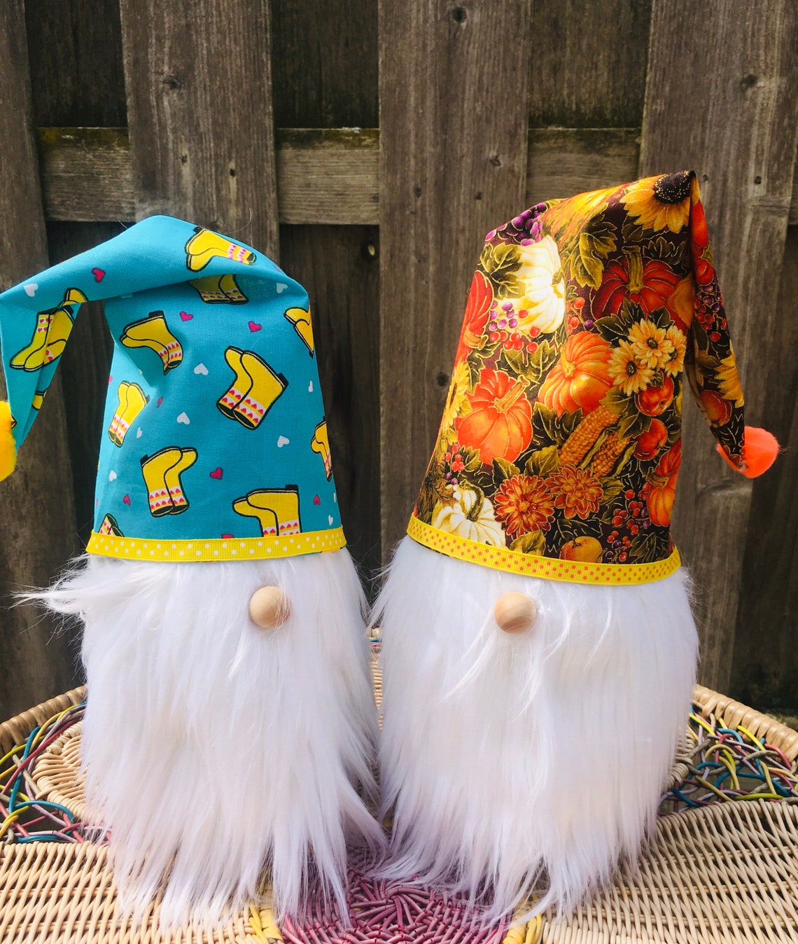 Fall Gnome Interchangeable Hats Gnome Sitting Gnome 16 - Etsy
