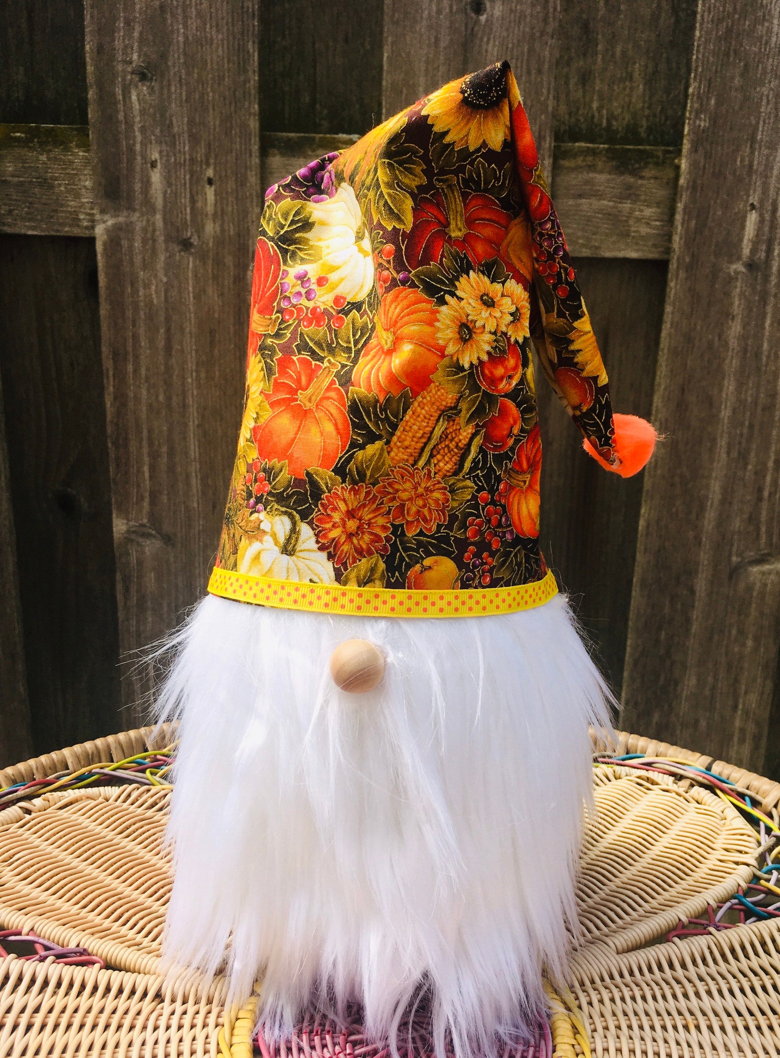 Fall Gnome Interchangeable Hats Gnome Sitting Gnome 16 - Etsy