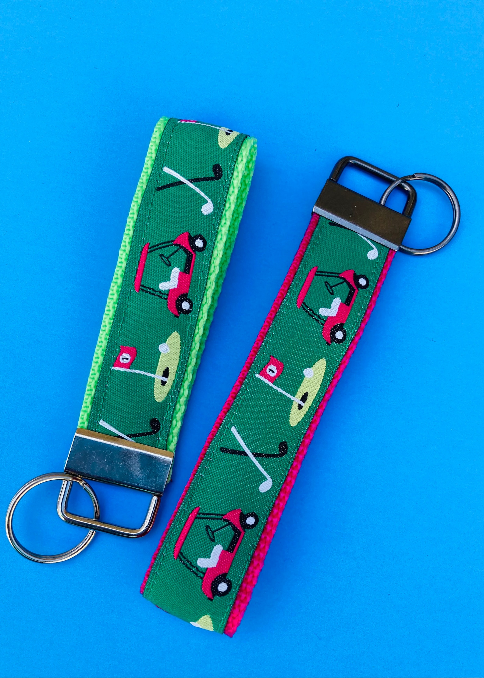 Buy Golf Cart Key Fobs, Golf Cart Wristlet Key Fobs, Golf Key Chains ...
