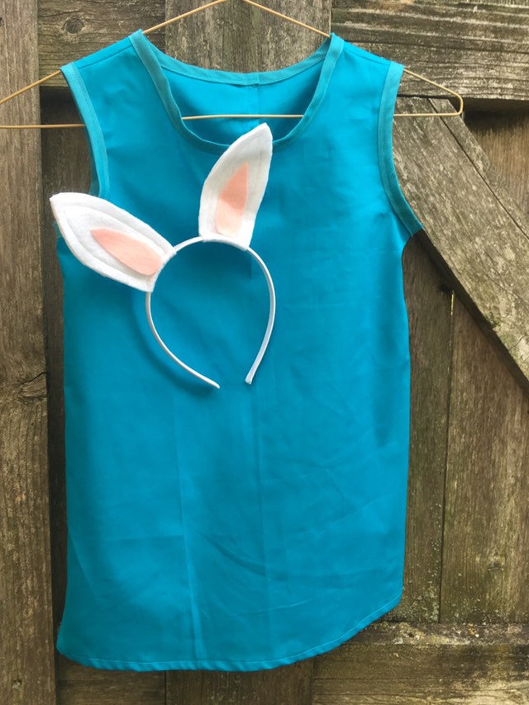 Rebecca Rabbit Dress With Ears Included. Peppa Pig's Friend, Halloween ...