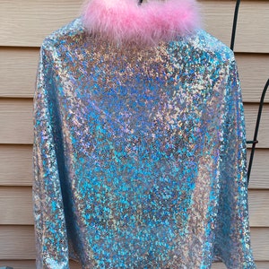Sparkly Princess Cape, Birthday Princess Cape, Halloween Sparkly Cape ...