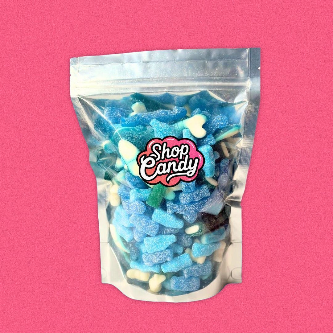 Blue Sweets Mix Custom Sweets Bundles, Viral Bulk Candy - Etsy