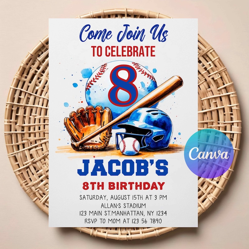 Baseball Theme Party - Etsy